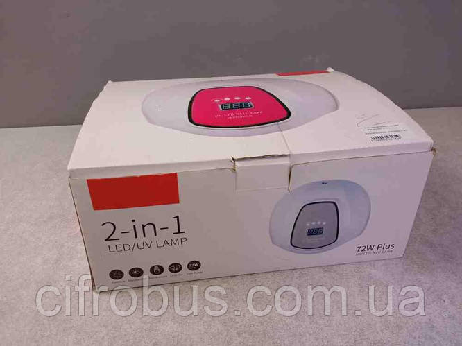 Купить Аппарат для маникюра педикюра Б/У Nail Lamp UV+LED T5 72W, цена ...