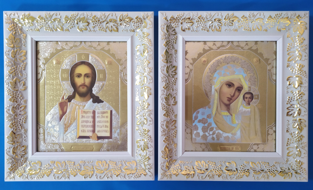 Венчальные Парные Иконы Вседержитель и Богоматерь — Купить Недорого на Bigl Ua 1571067706