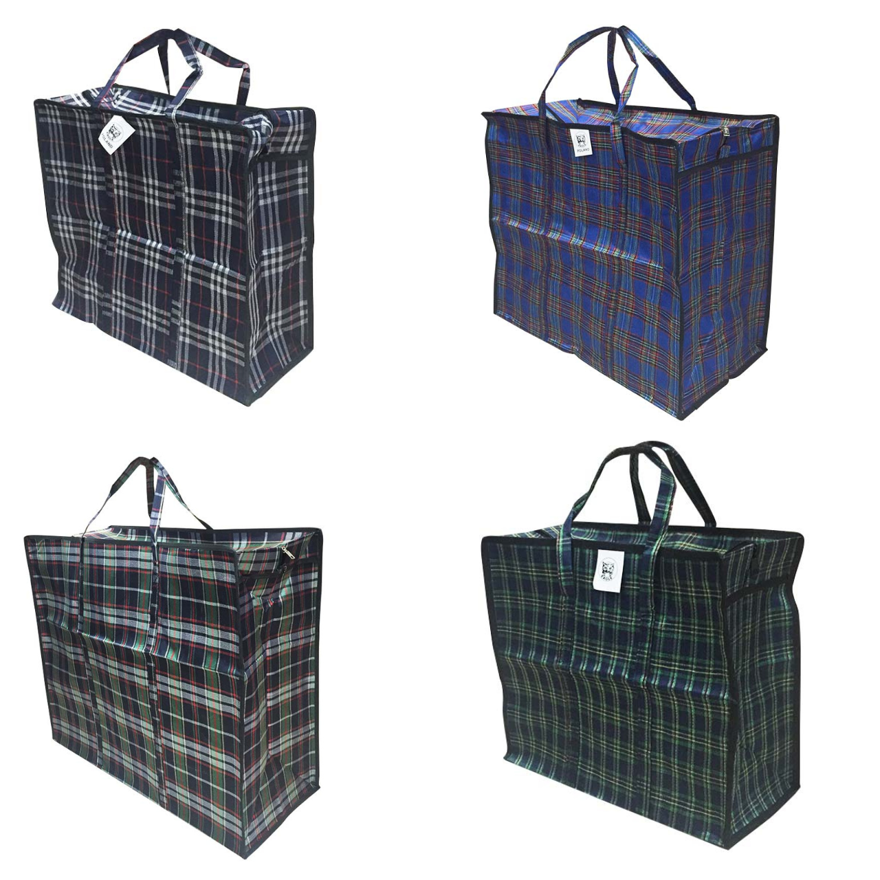 Купить Клетчатая хозяйственная сумка полипропиленовая тканевая №1 ...