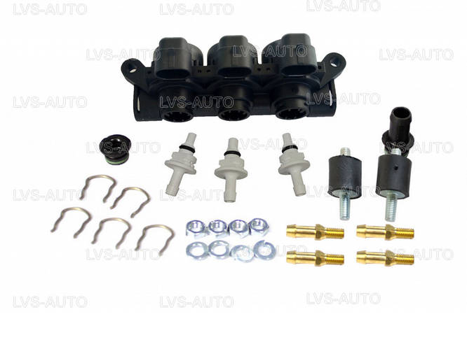 Комплект Форсунки AEB 3 циліндри Polymer + монтажный набор + 3 штуцери ...