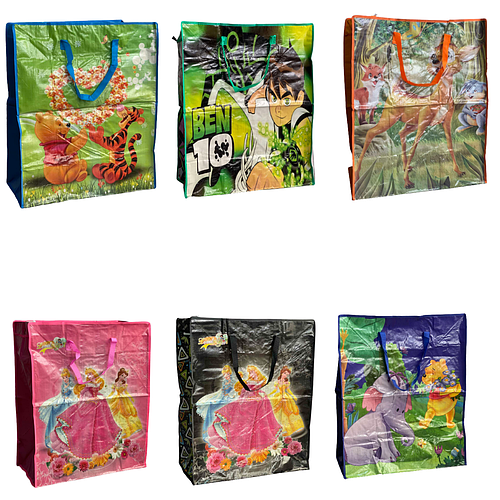 Сумка-баул клетчатая хозяйственная для переезда №6 57х70x28 см ...