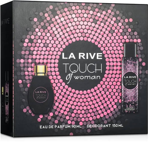 Купить Парфюмерный набор для женщин La Rive Touch Of Woman edp 90ml + Deo 150 ml, цена 514.80 ...