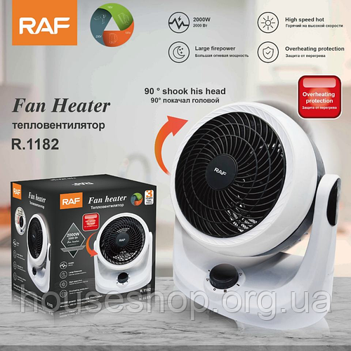 Тепловентилятор- Ветродуйчик RAF R.1182 (ID#1686142320), цена: 495 ₴, купить на Prom.ua