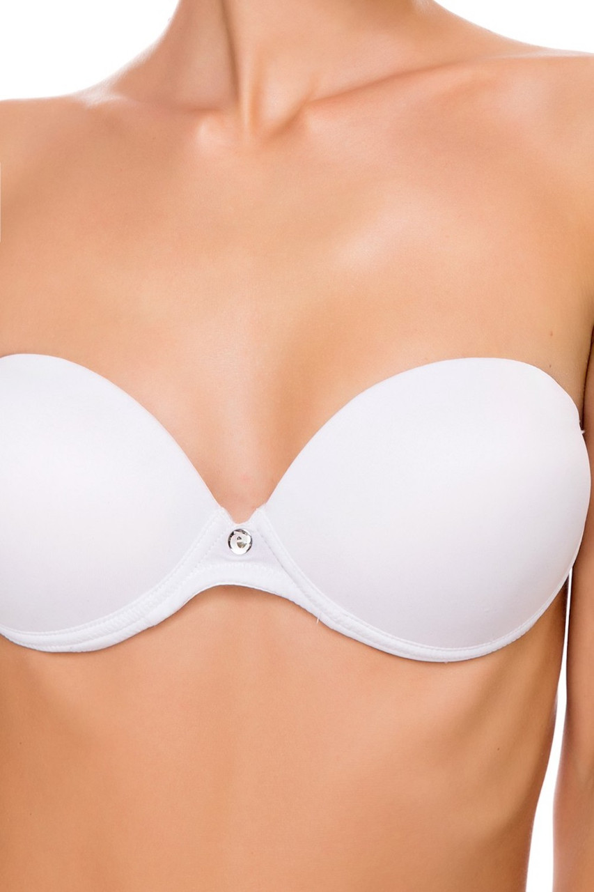 Бюстгальтер балконет обнаженная спина Sielei 1570 Bianco 80B Белый (ID#1686159183), цена: 1165 ...