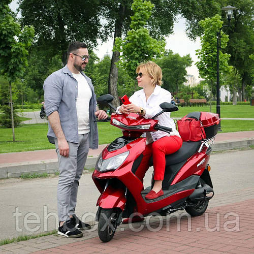 Купити ЕлектроСкутер Maxxter Speedy GT (red) 45 км/год пробіг до 80 км 1000 Вт [72В/20Ач], ціна ...