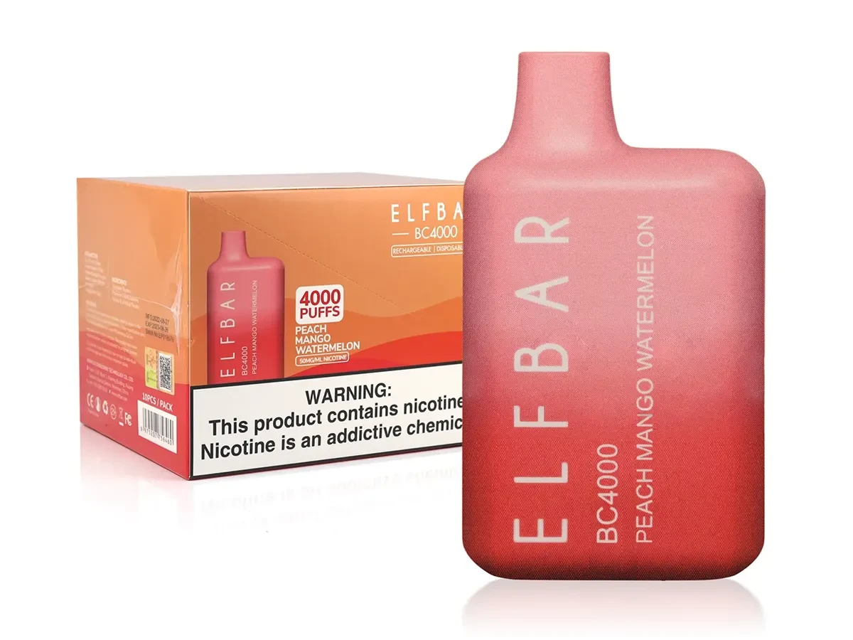 Elf Bar ORIGINAL Peach Mango Watermelon BC4000 (уп. 10шт) 200шт 7541 ...