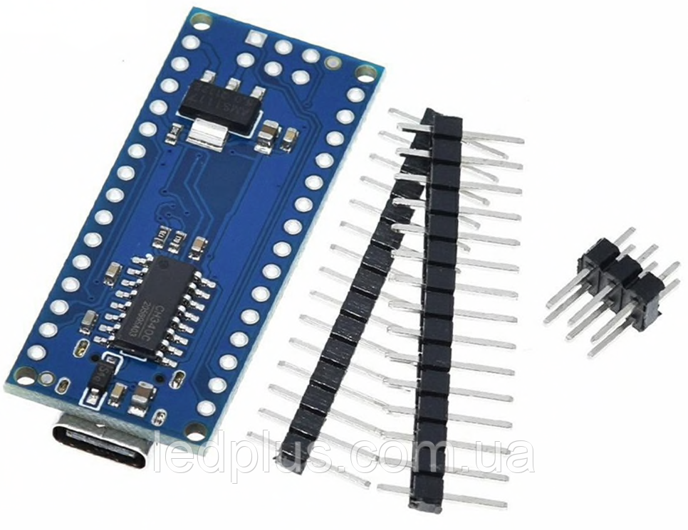 Купить Плата Arduino Nano Atmega328p Type C V3 0 Ch340 цена 136