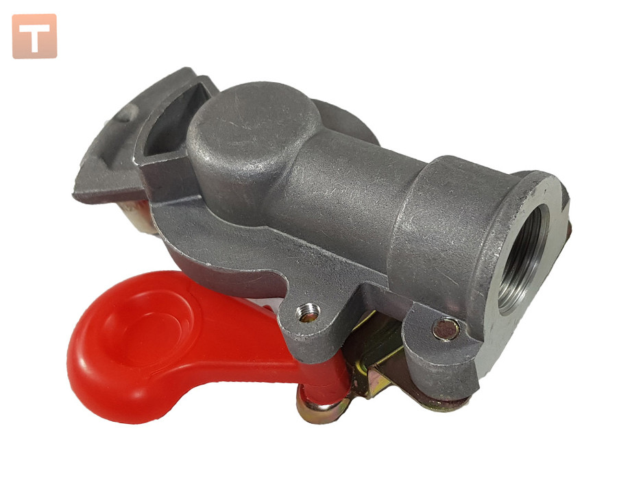 Головка соединительная М22х1.5 стандарт без клапана красная (4522000110 ...