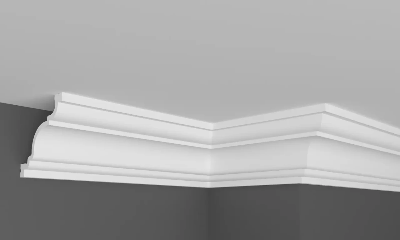 Стельовий плінтус Grand Decor KH918 (6,5х7)см, довжина 2м - купити за ...