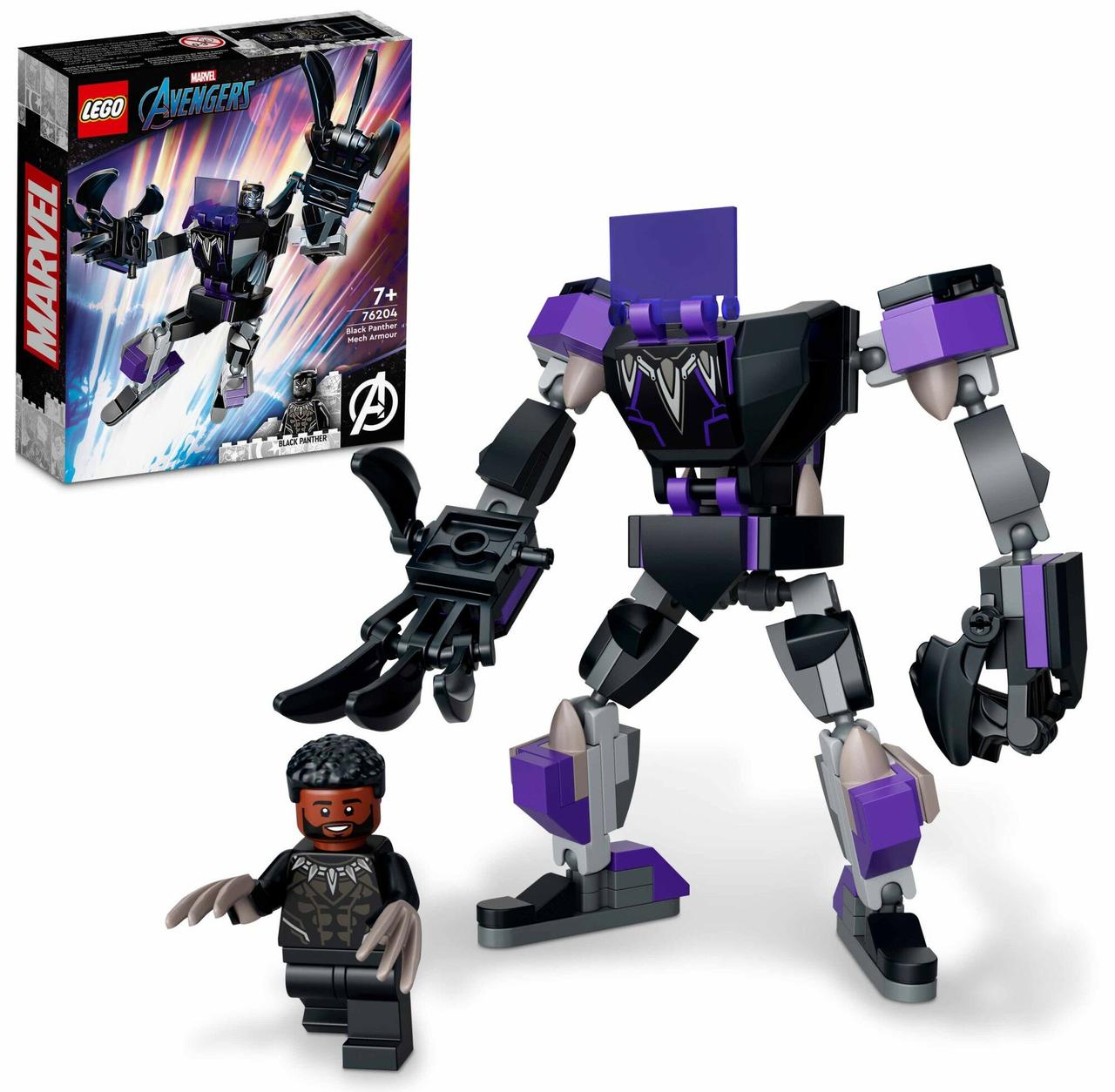 Конструктор Lego Marvel Чорна Пантера: робот 124 деталі (76204) (ID ...