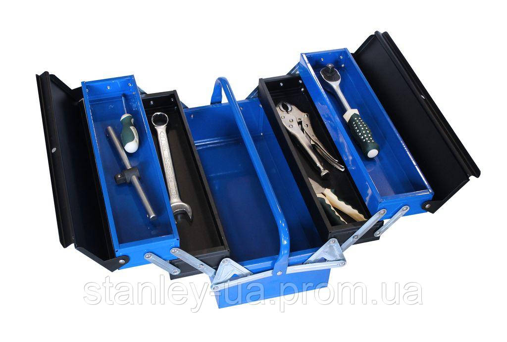 Ящик инструментальный складной, 5 отделений (415х235х200мм-габариты ...