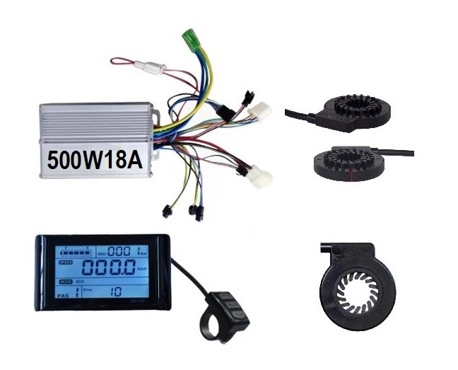 Купити Контролер для електровелосипеда з LCD SW900 23A 36/48v 500W ...