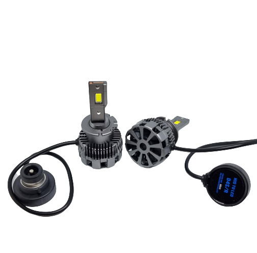 Автомобильные светодиодные лампы с цоколем D4S 12 Led +220% комплект ...