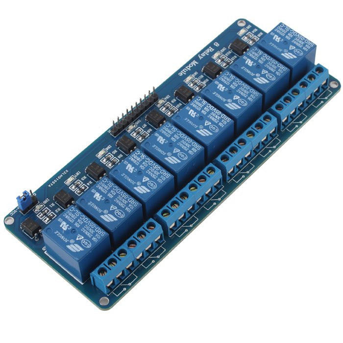 Модуль-реле 8-канальний 5V для Arduino 8051 PIC ARM AVR (ID#1409933086 ...