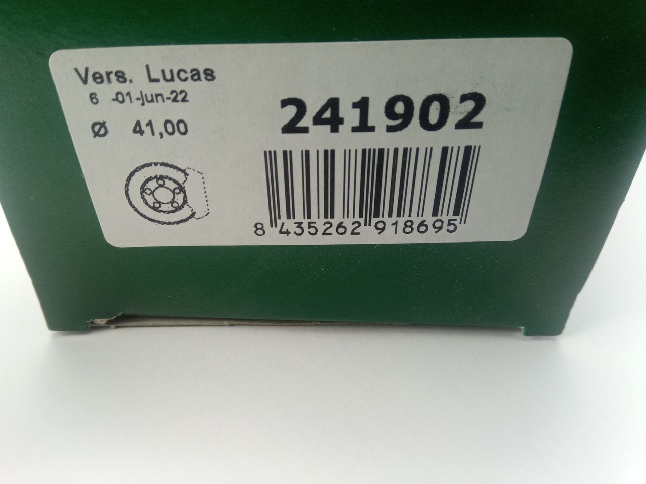 Ремкомплект супорту VAG заднього d 41 мм з поршнем, FRENKIT (241902 ...