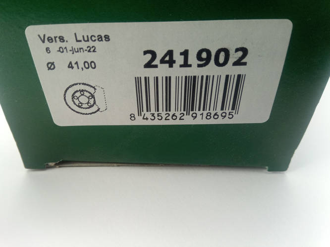 Ремкомплект супорту VAG заднього d 41 мм з поршнем, FRENKIT (241902 ...