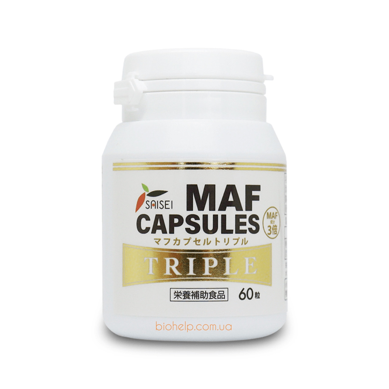 GcMAF (жисіМаф) MAF Capsules Triple MAF (3X Активні інгредієнти) для підвищення імунітету 60 ...