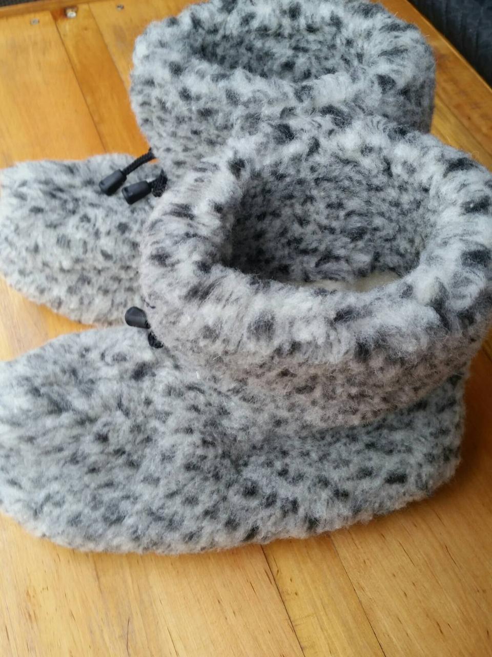 Чуни Из Натуральной Овчины на Резиновой Подошве Eluna 2-260 (36-45 Р ...