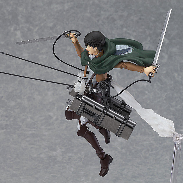 figma Levi (Attack on Titian) - оригінальна рухома аніме-фігу (ID ...