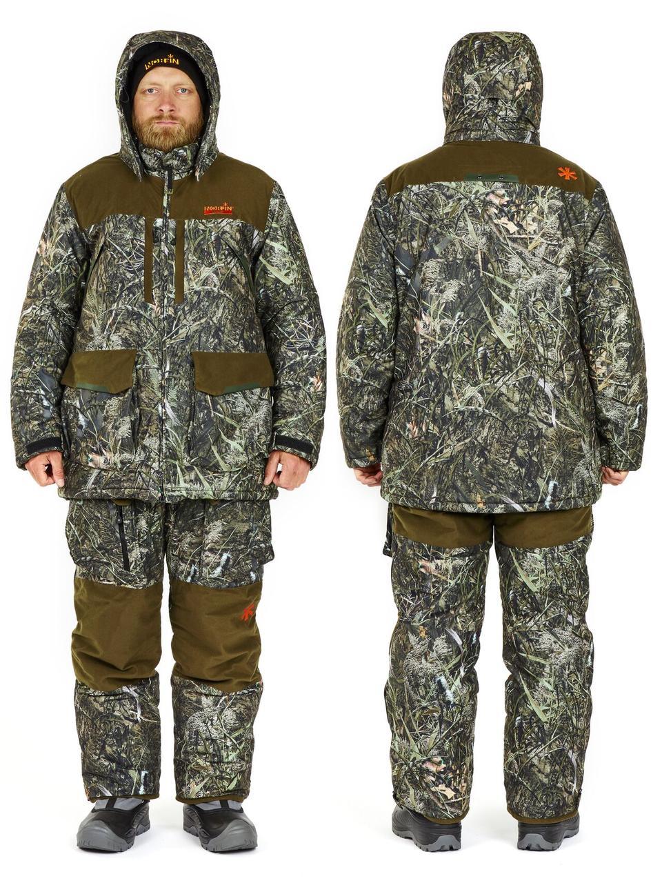 Мужской зимний костюм для охоты и рыбалки Norfin Boar Camo, S (44-46 ...