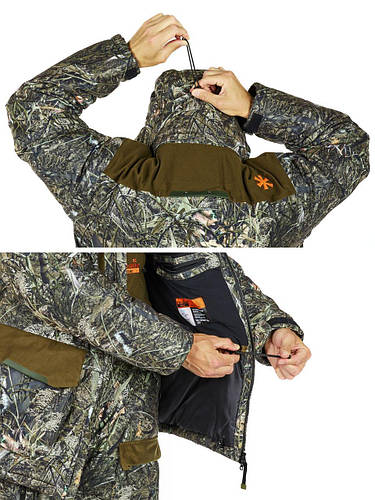 Мужской зимний костюм для охоты и рыбалки Norfin Boar Camo, S (44-46 ...