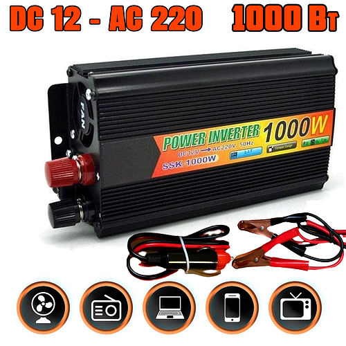 Купить Преобразователь напряжения Copex 1000WSSK 12V инвертор ...