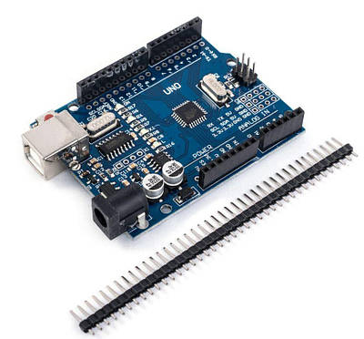 Arduino UNO R3 (ATmega328 + ATmega16) [#F-8], цена: 270 ₴, купить на Prom.ua
