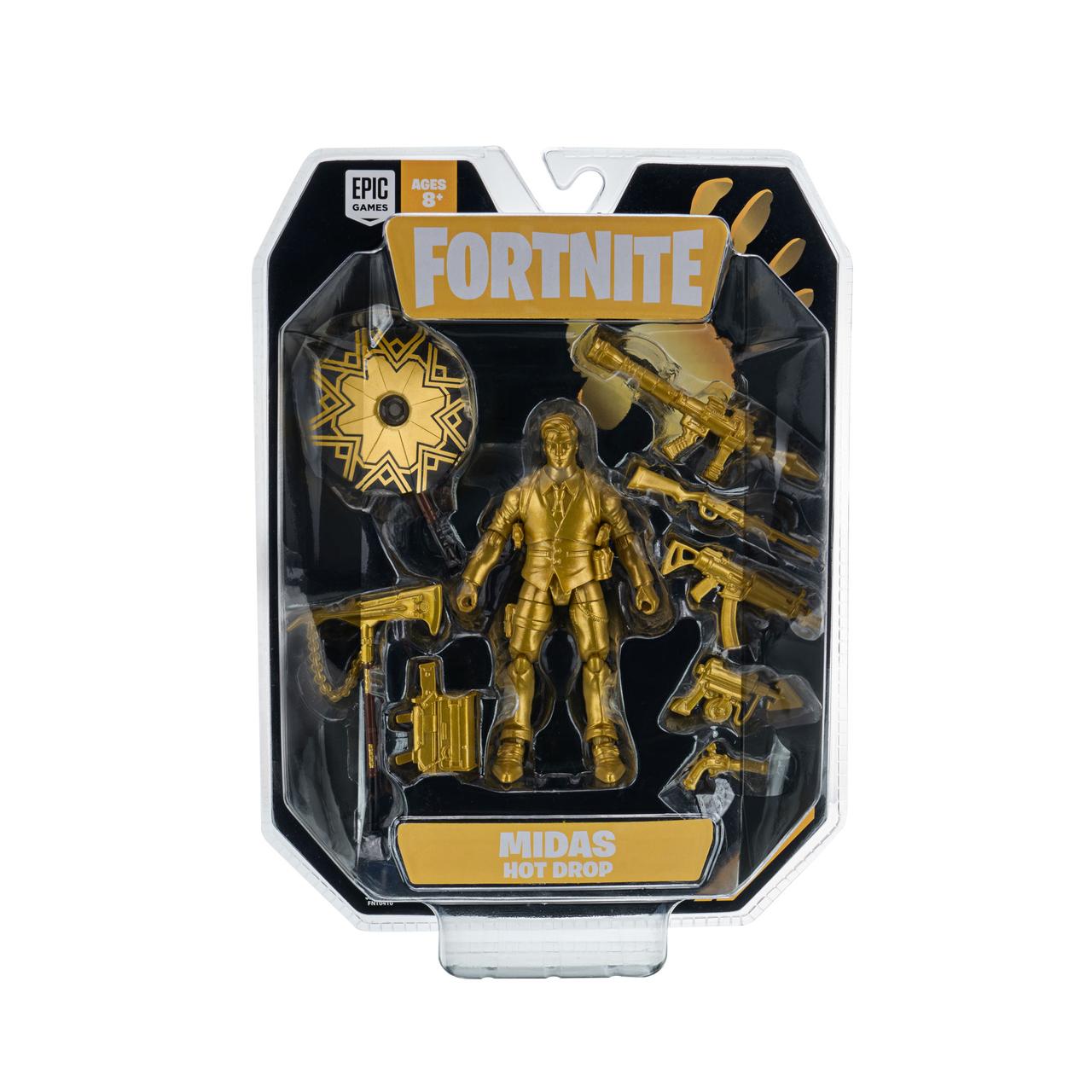 Колекційна фігурка Jazwares Fortnite Hot Drop Midas-Gold S2 (ID ...