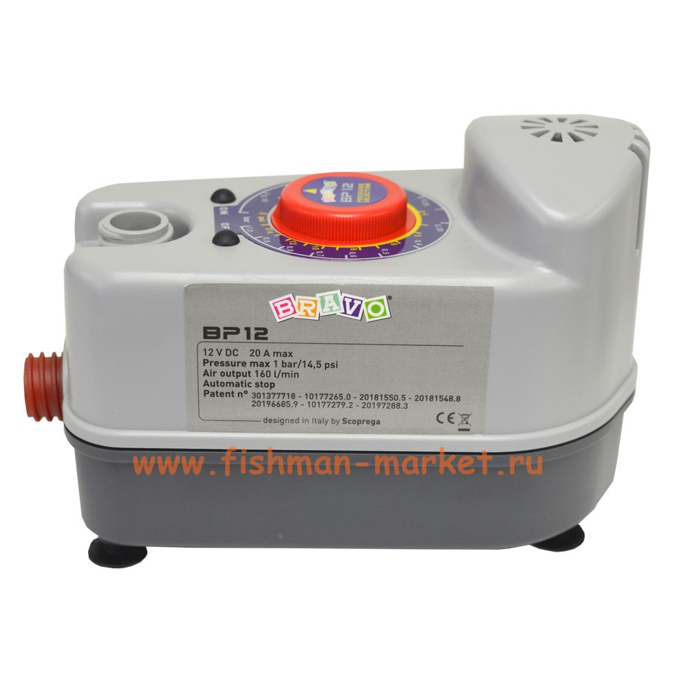 Насос Bravo BP12 12V 160л/м 14,5psi, цена 4182 грн — Prom.ua (ID ...