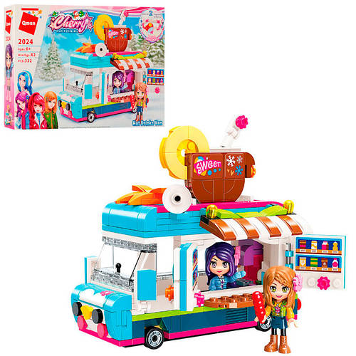 Конструктор Qman "Кафе на колесах" 2024, 332 дет, ціна 513 грн — Prom.ua (ID#1688335741)