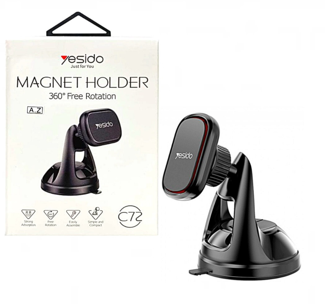 Магнитный держатель для телефона в автомобиль Yesido C72 (ID#1688353190), цена: 481.07 ₴, купить ...