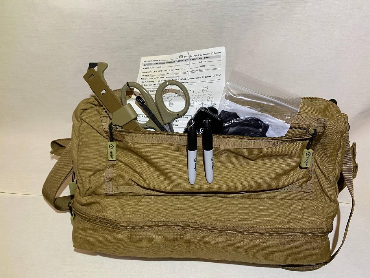 Медична сумка (аптечка) Mojo Combat Lifesaver Bag Level Advanced, ціна ...