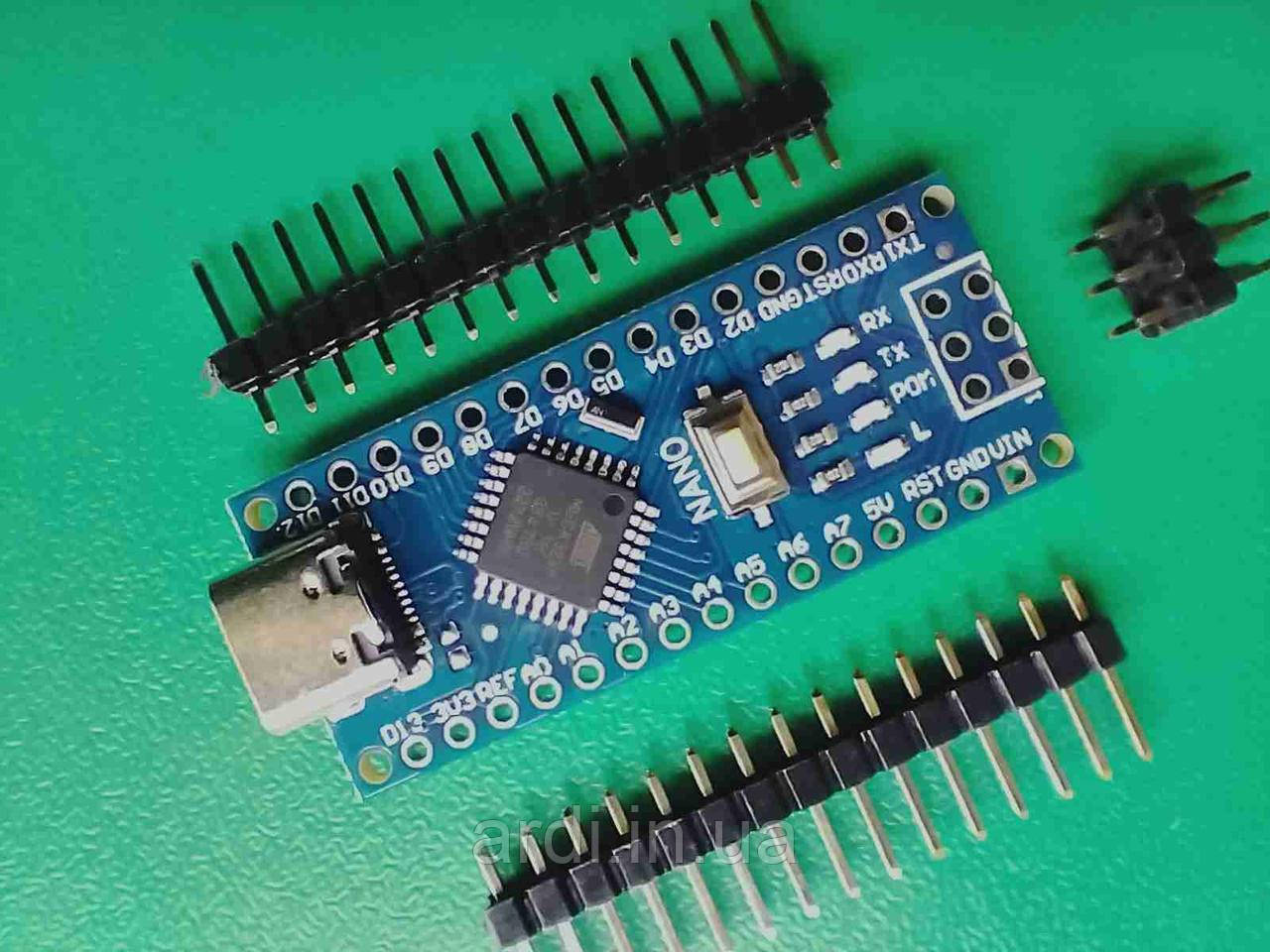 Купить Arduino Nano Type C V3 Ch340 Atmega328p Arduino цена 17028