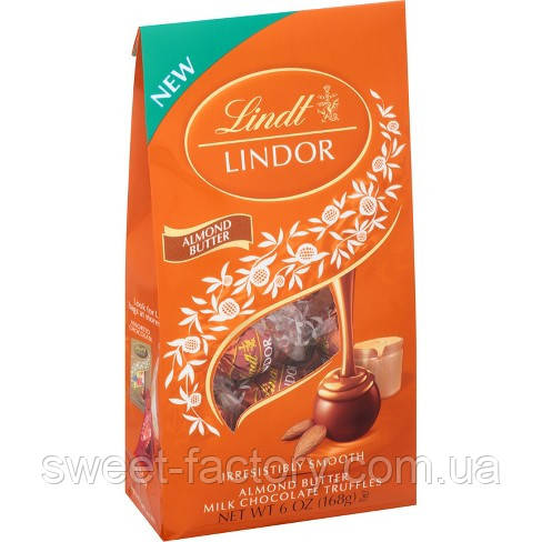 Конфеты Lindt Lindor Almond Butter 168g — Купить Недорого на Bigl.ua ...