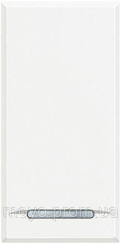 Кнопка выключателя Legrand Bticino Axolute 1Р (NO) 16А 250В, Белый (ID ...