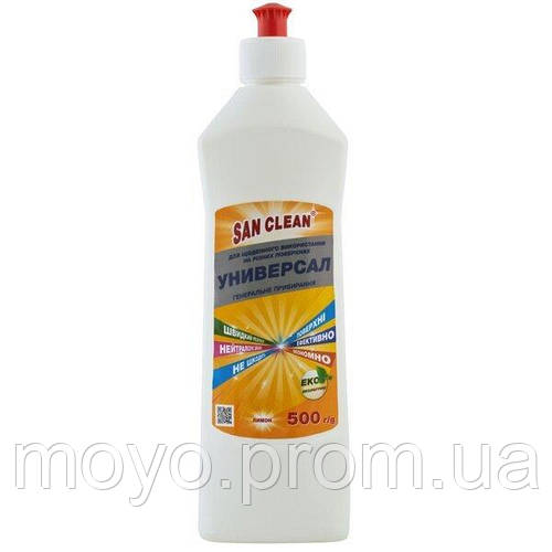 Купити San Clean генеральне прибирання лимон 500 г, ціна 71 ₴ - Prom.ua ...
