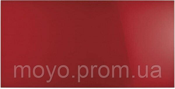 Доска стеклянная магнитно-маркерная 2000x1000 красная Magnetoplan ...