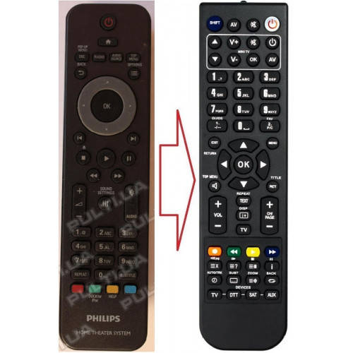 Пульт для PHILIPS HT-12-03-10 (аналог) (ID#1150699745), цена: 299 ...