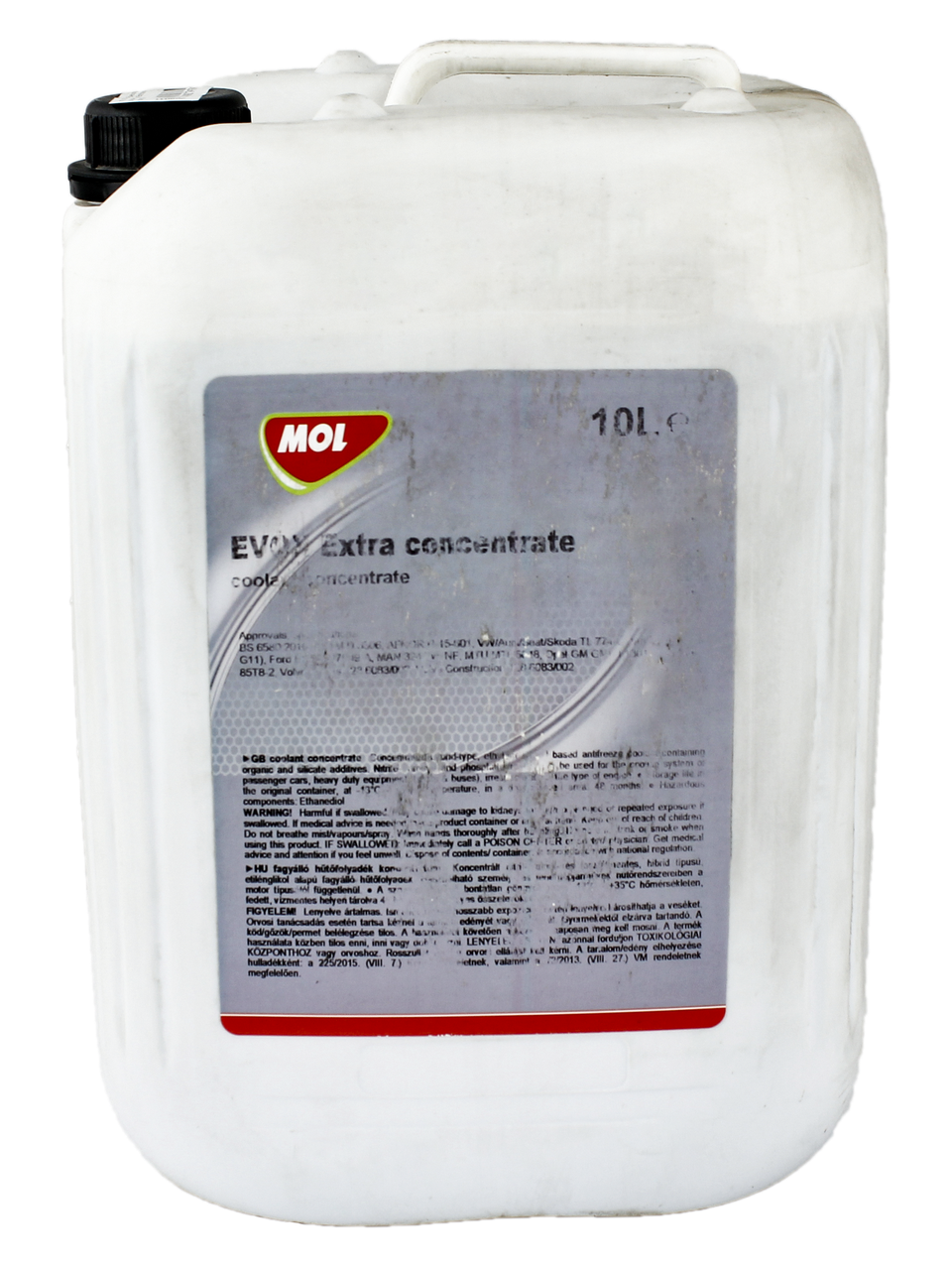 Купить Жидкость охлаждающая Mol Evox Extra G11 голубая концентрат 10 л ...