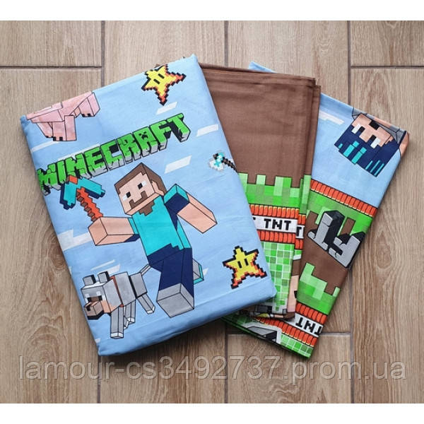 Купить Детская постель Майнкрафт (Minecraft), цена 930 грн — Prom.ua ...