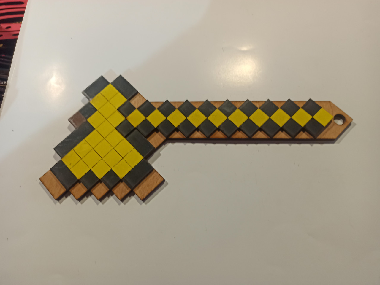 Купить Топор Майнкрафт из фанеры.Minecraft. Выполне из фанери та ДВП ...