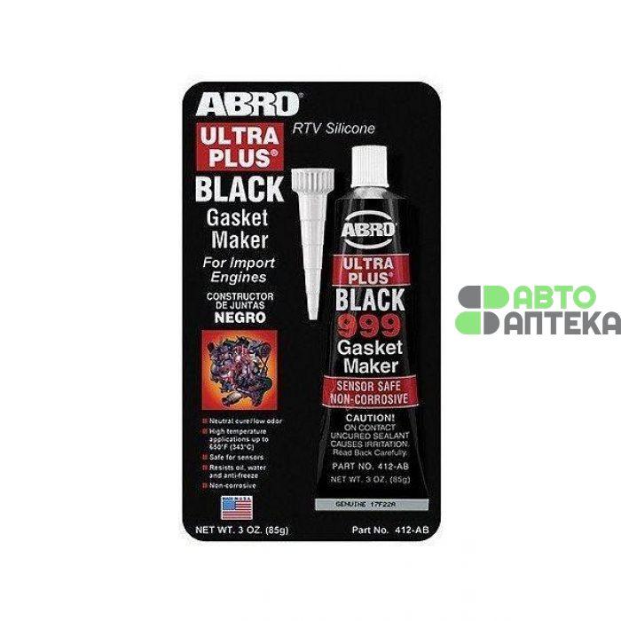 Герметик прокладок ABRO Ultra Plus Black 999 Gasket Maker чёрный +343°C ...
