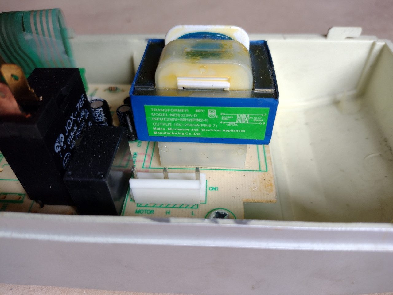 Плата управления md1001L MD2005L и трансформатор дежурного режима СВЧ ...