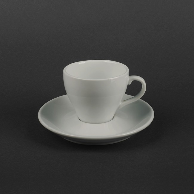 Набір чайний білий блюдце та чашка 150 мл продаж ціна у Києві Кавові і чайні сервізи від