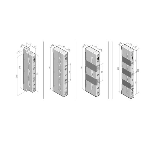 Держатель шин для плоских медных шин Rittal SV 9340.000 9340000 (ID ...