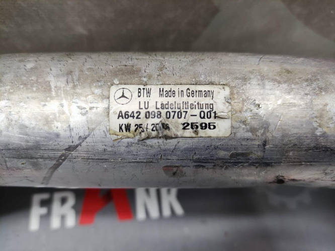 Купить Патрубок/ Трубка интеркулера A6420980707 для Mercedes-Benz E ...