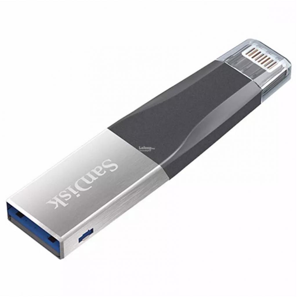 Купить Флешка USB 3.0/lightning SanDisk SDIX40N-128G-GN6NEiXpand Mini ...