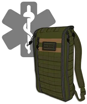 Медицинские рюкзаки в Киеве от компании "Спеціальне Тактичне Спорядження".