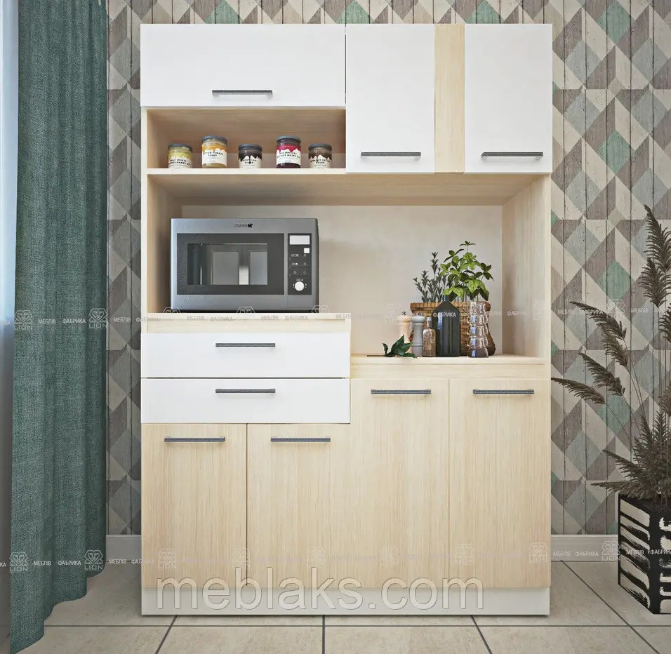 Кухонный сервант гарнитур смарт кухня для маленькой кухни модульные ...