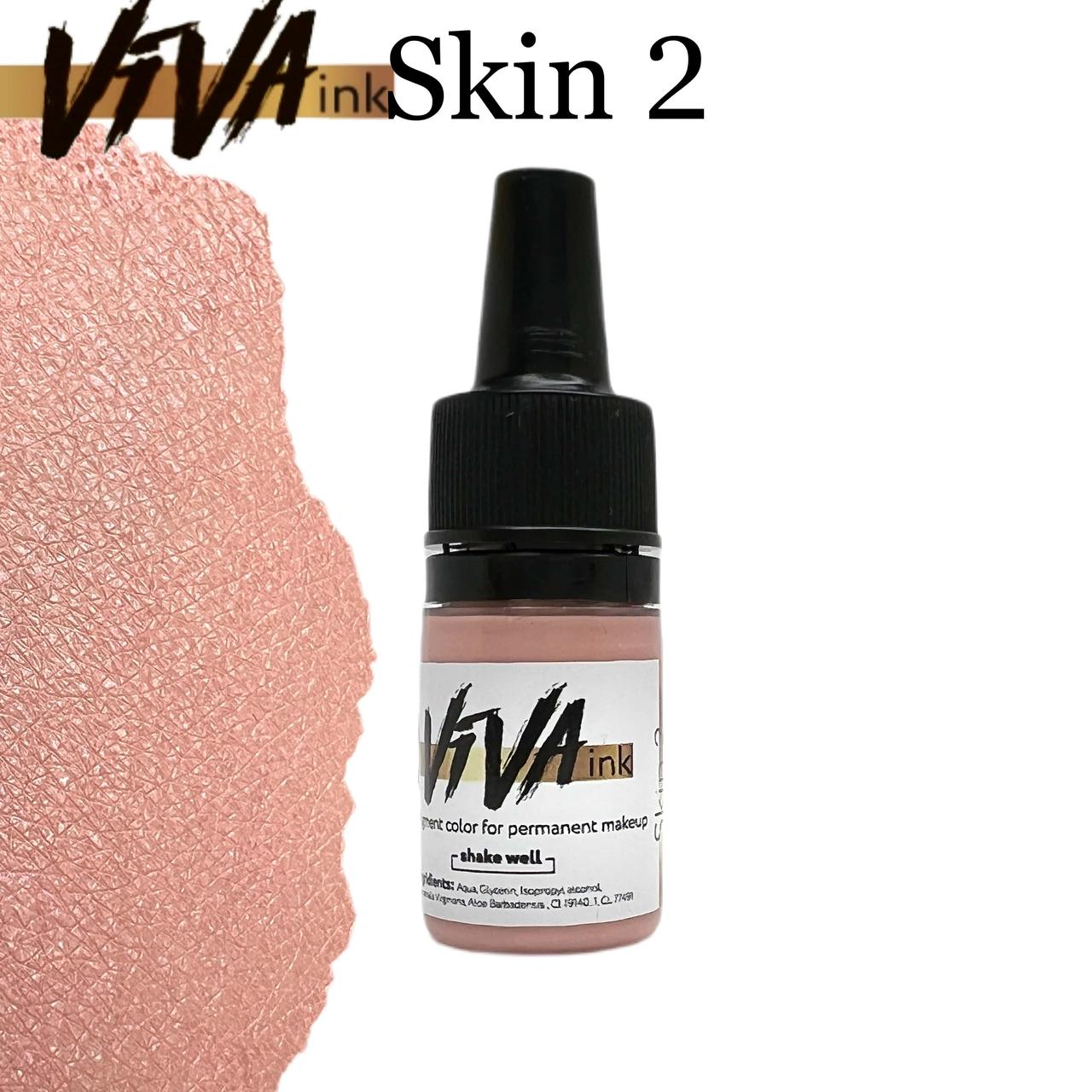Купить Пігмент Viva Skin 2 для перманентного макіяжу, 6мл, цена 560 ...